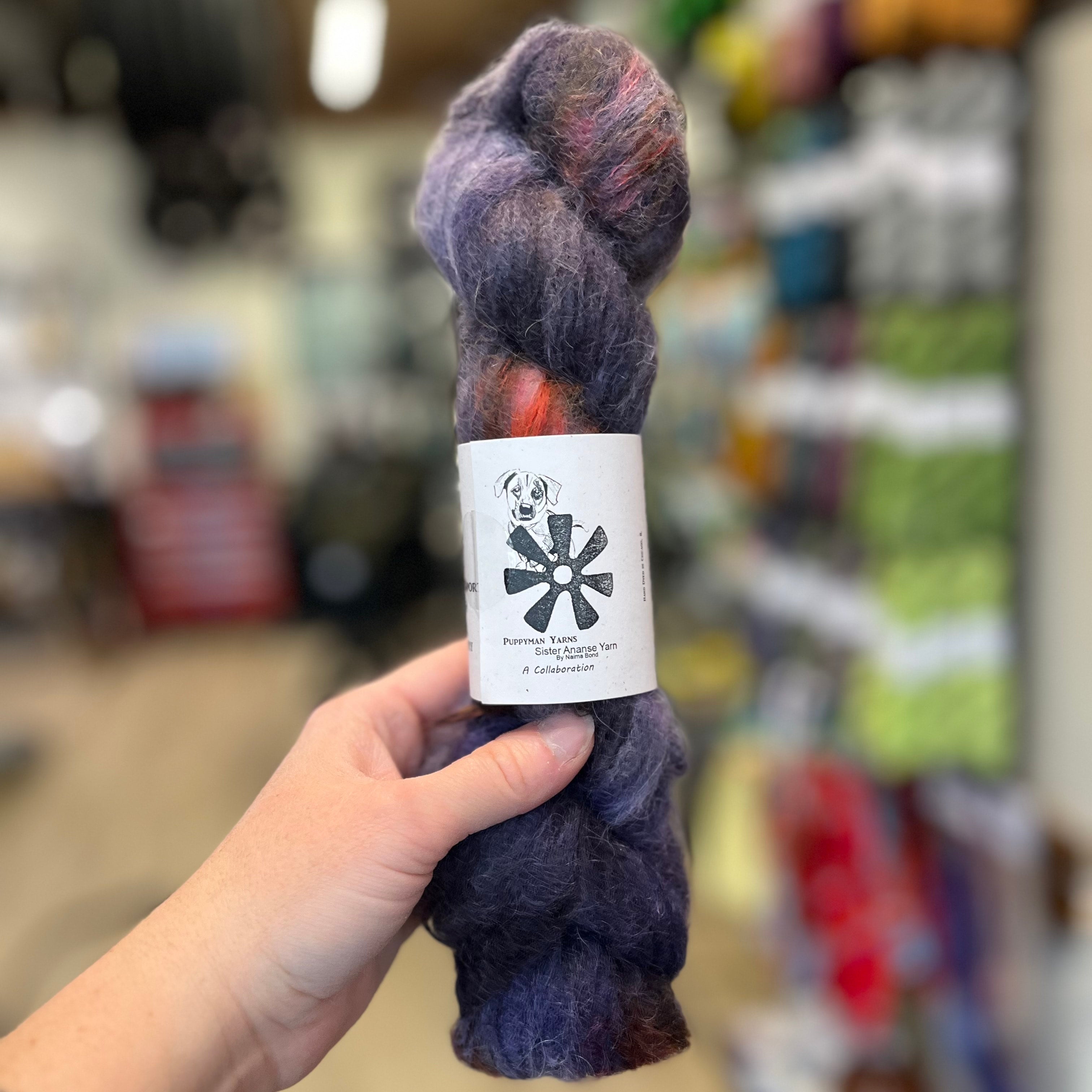 Puppyman Yarns x Sister Ananse Yarn - Album Cover Collaboration - Floof ...