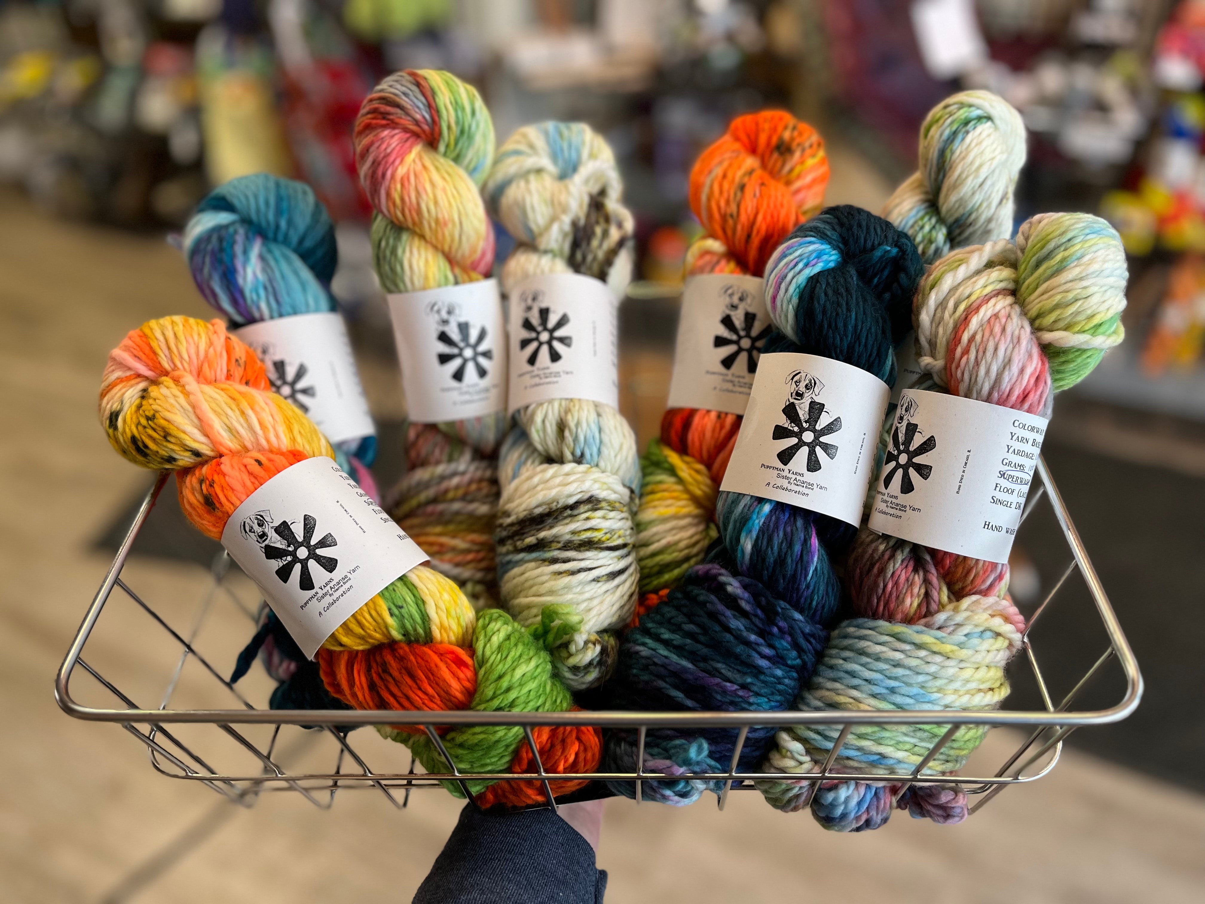 Puppyman Yarns x Sister Ananse Yarn - Album Cover Collaboration ...